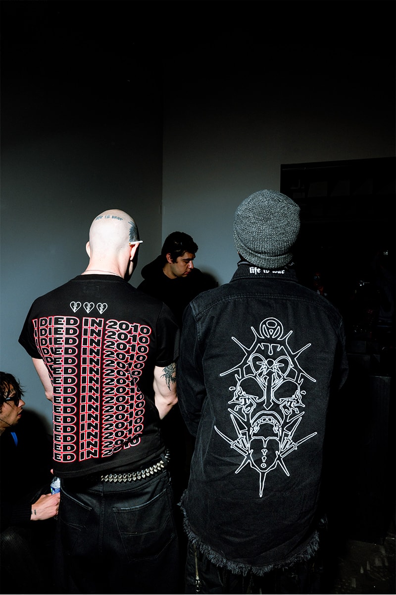 LIFE IS WAR "n u m b" Presentation and Pop-Up | Hypebeast