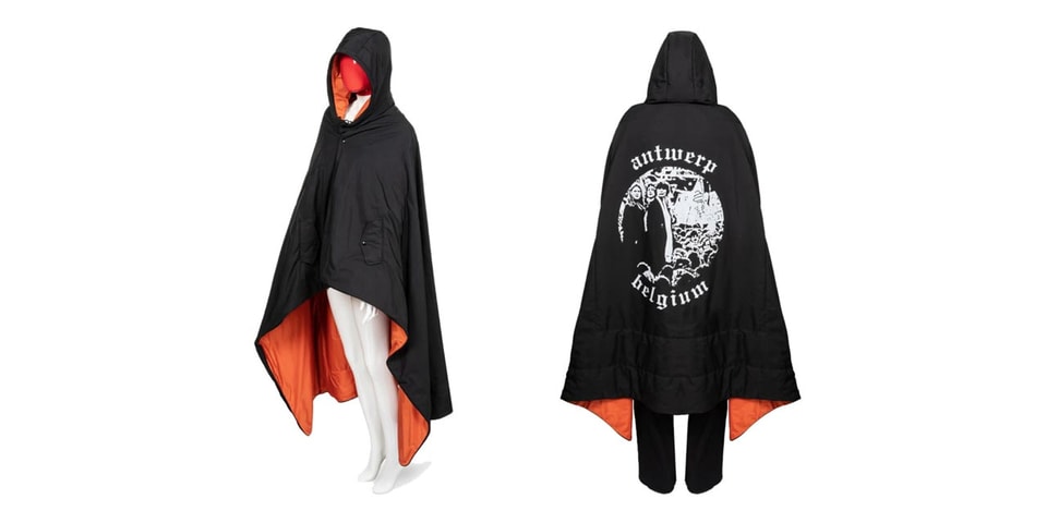 Raf Simons' Re-Issued Rave Blanket Cape Lauds His Industry-Shifting ...