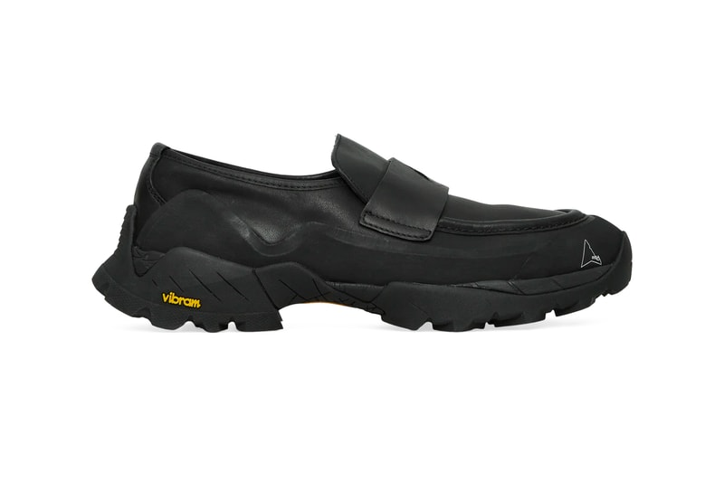 ROA Hiking Debuts Formal Black Leather Loafers | Hypebeast