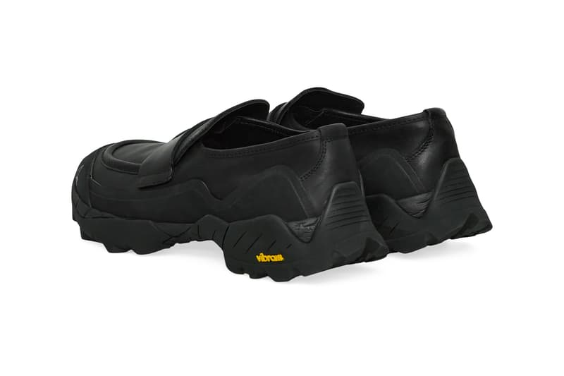 ROA Hiking Debuts Formal Black Leather Loafers | Hypebeast