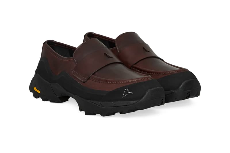 ROA Hiking Debuts Formal Black Leather Loafers | Hypebeast