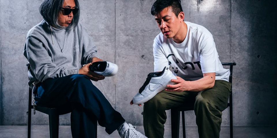 Edison Chen and Hiroshi Fujiwara CLOT x fragment design Nike Dunk Low Interview | Hypebeast