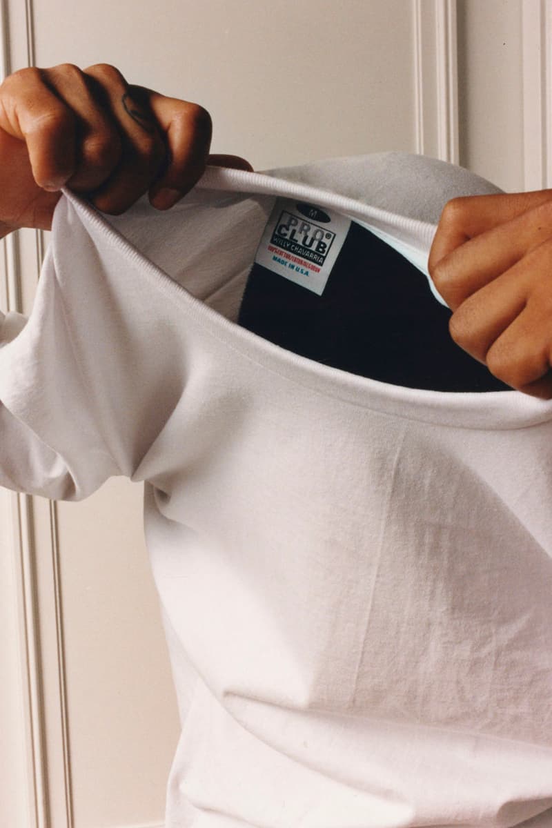 Willy Chavarria Taps Pro Club for Experimental Essentials Capsule ...