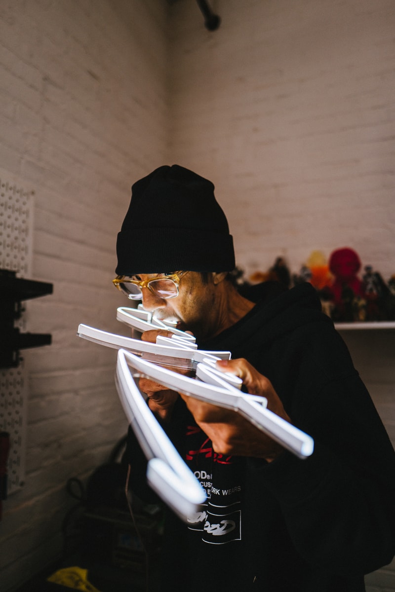 Yellowpop x Futura 2000 LED Collection | Hypebeast