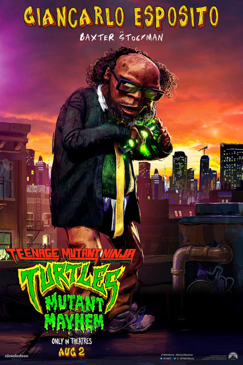‘Teenage Mutant Ninja Turtles: Mutant Mayhem’ Character Posters | Hypebeast