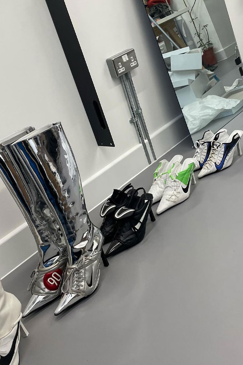 Ancuta Sarca Presents New Reworked Heel-Football Boots | Hypebeast