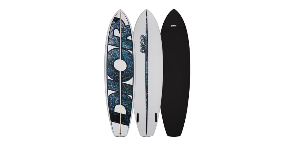 Dior and Notox Unveil Exclusive Surfboard | Hypebeast