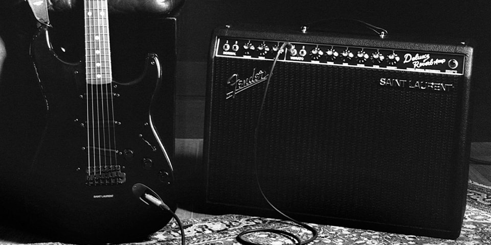 Yves Saint Laurent and Fender Come Together For a Limited-Edition ...