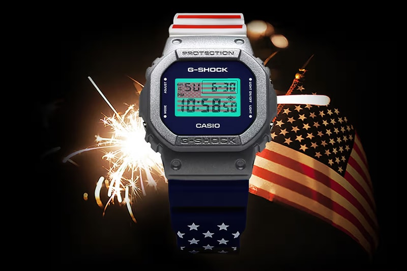 G-SHOCK DW-5600 4th of July Watch Release Date | Hypebeast
