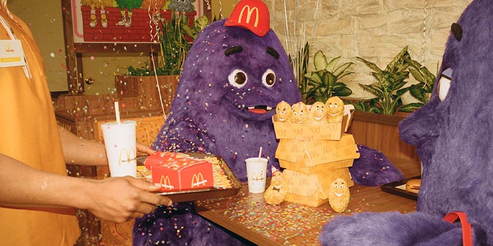 McDonald’s Grimace Birthday Meal and Shake | Hypebeast