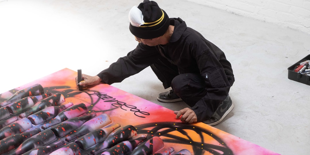 Futura Creates Abstract Artwork During the NBA Finals | Hypebeast