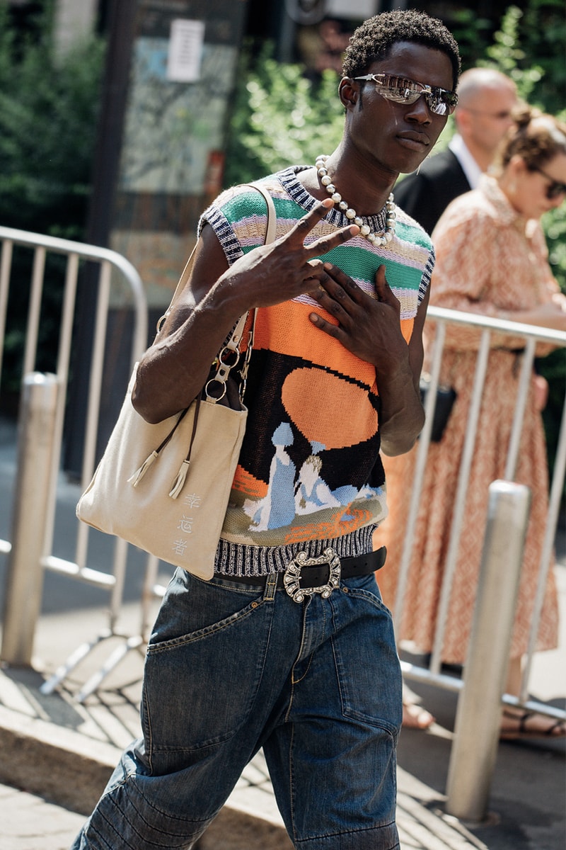 Milan Fashion Week Men's SS24 Street Style | Hypebeast