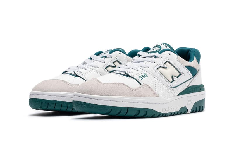 New Balance 550 Arrives in a New "White/Green" | Hypebeast