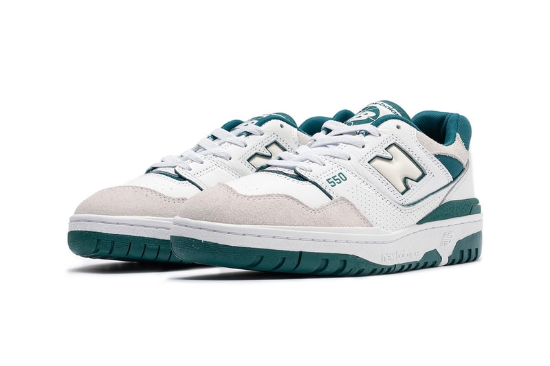 New Balance 550 Arrives in a New "White/Green" | Hypebeast