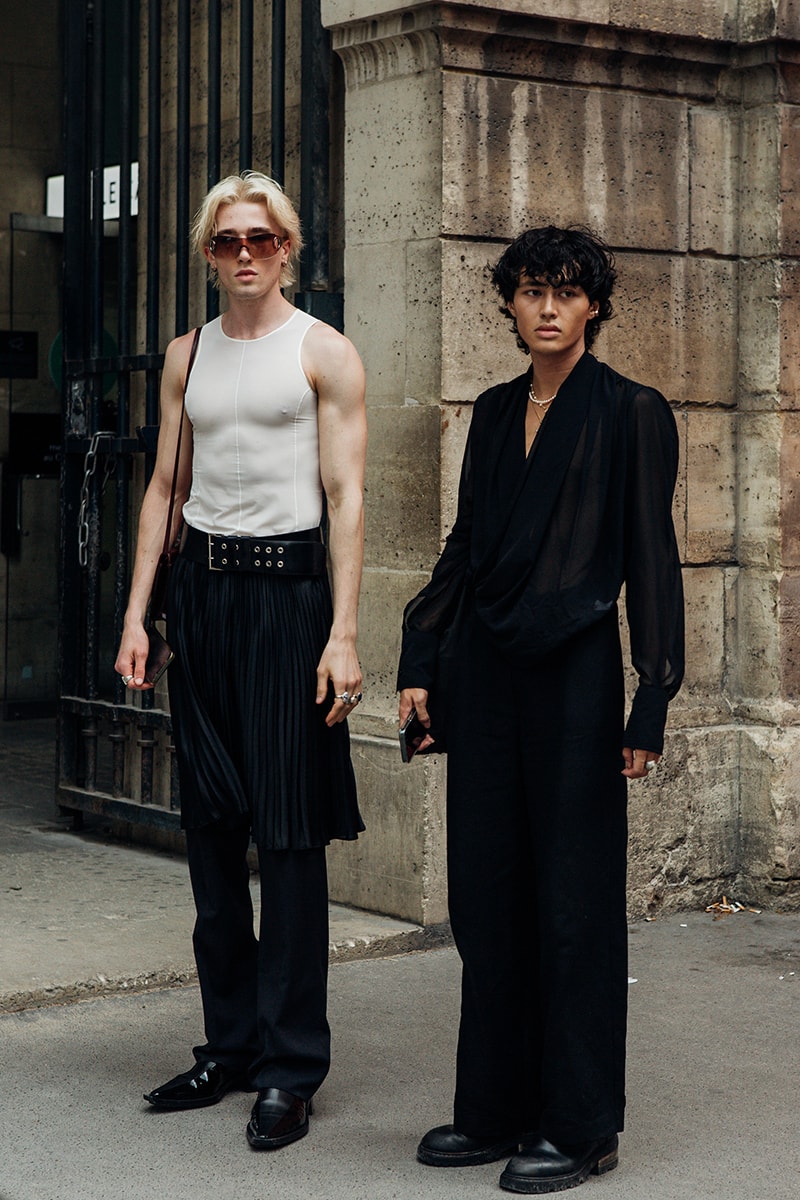 Paris Fashion Week Men's SS24 Street Style | Hypebeast