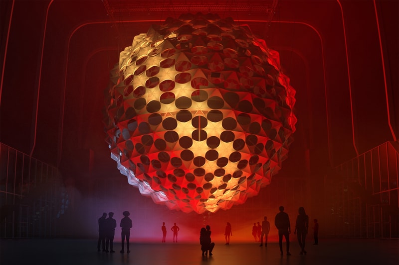 Sonic Sphere at The Shed, New York City | Hypebeast