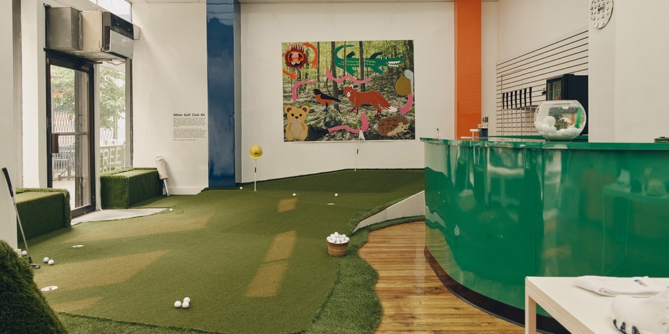 Whim Golf Offers Free Golf at its NYC Pop Up | Hypebeast