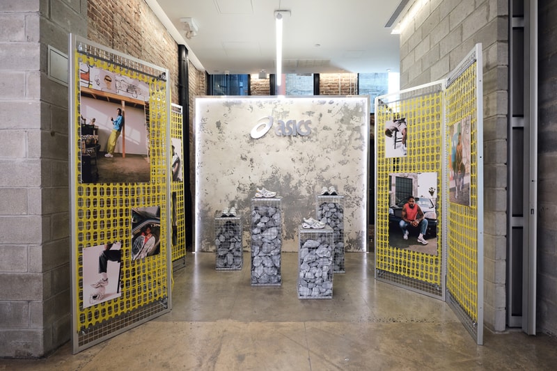 Inside ASICS' Sneaker Installation at HBX | Hypebeast