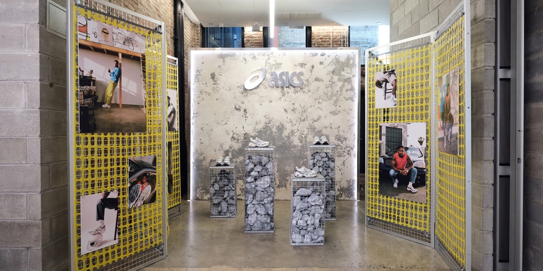 Inside ASICS' Sneaker Installation at HBX | Hypebeast