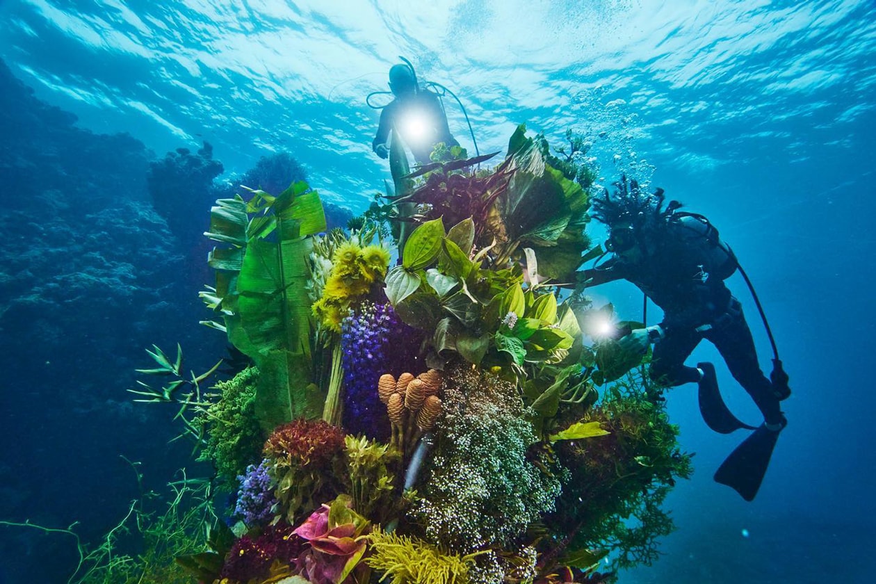 Azuma Makoto ‘In Bloom’ Underwater Sculpture | Hypebeast