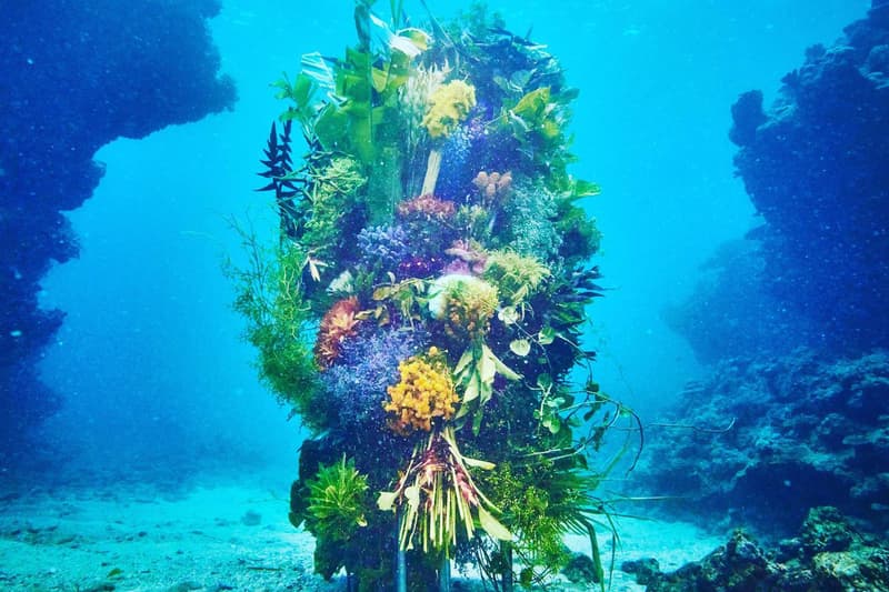 Azuma Makoto ‘In Bloom’ Underwater Sculpture | Hypebeast