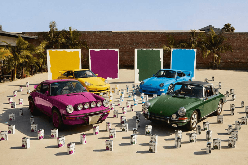 Backdrop x Porsche Paint Collection Info | Hypebeast