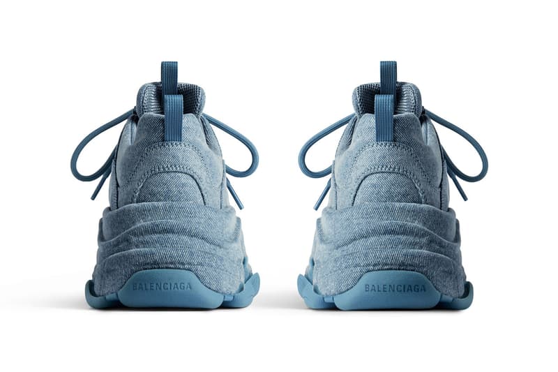 Balenciaga Denim Triple S Release Info | Hypebeast