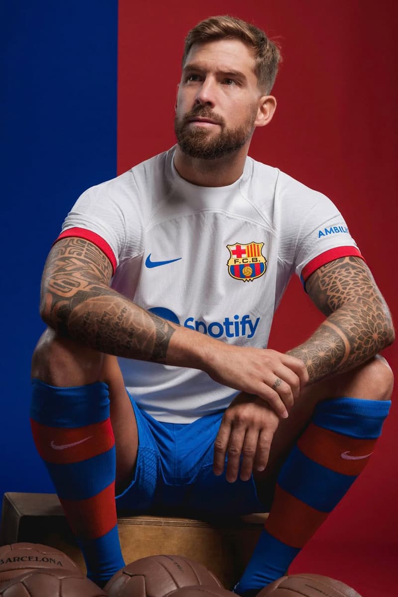 FC Barcelona and Nike Present 2023/24 Away Jersey | Hypebeast