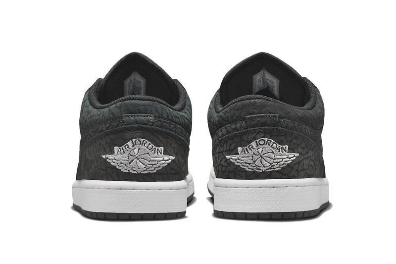 Air Jordan 1 Low Black Elephant Release Info | Hypebeast