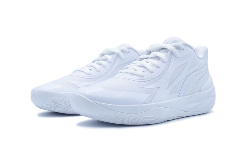PUMA MB.02 Low Surfaces in "Triple White" 379419-01 | Hypebeast