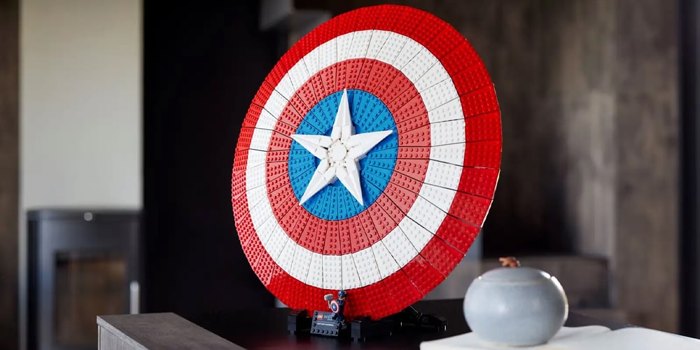 LEGO Marvel Captain America Shield Release Info | Hypebeast