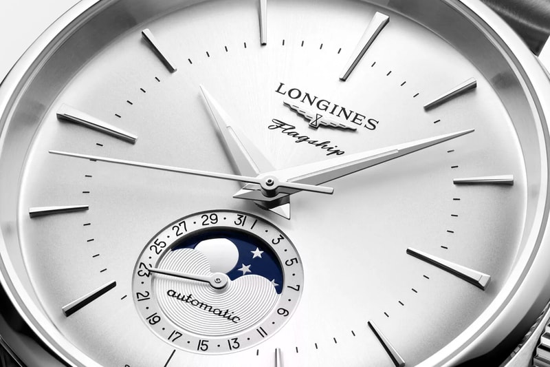 Longines Flagship Heritage Line Moon Phase Info | Hypebeast