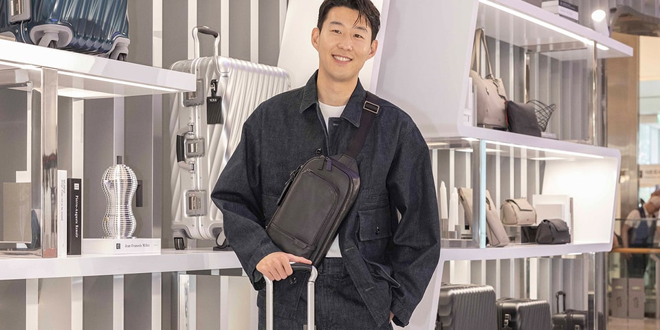 TUMI Fall 2023 "Essentially Beautiful" Pop-Up Son Heung-min, Adam ...