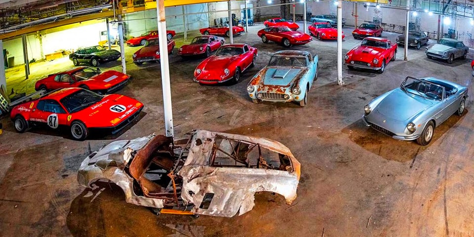 RM Sothebys Hurricane Damaged Ferraris Auction | Hypebeast