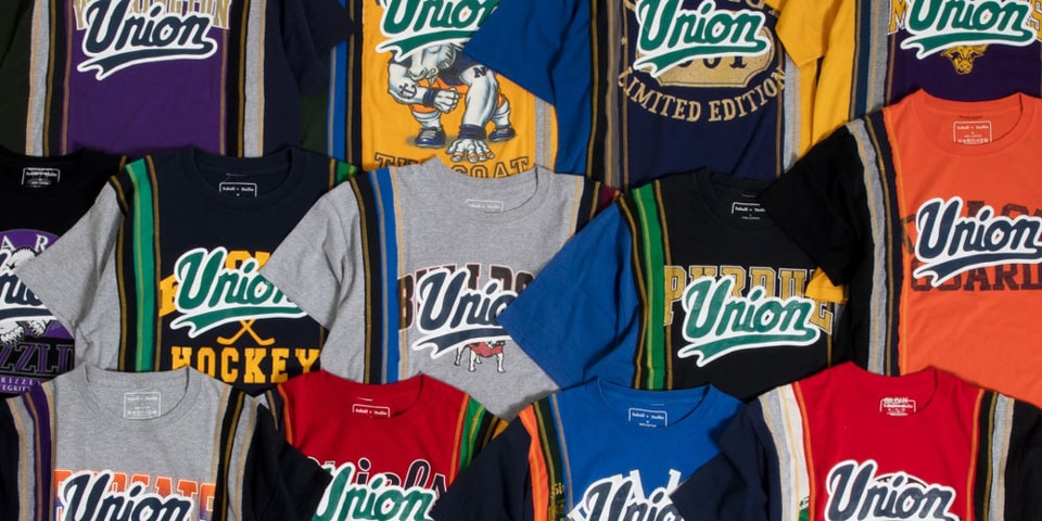 UNION x Rebuild by NEEDLES Reconstructed Tees | Hypebeast