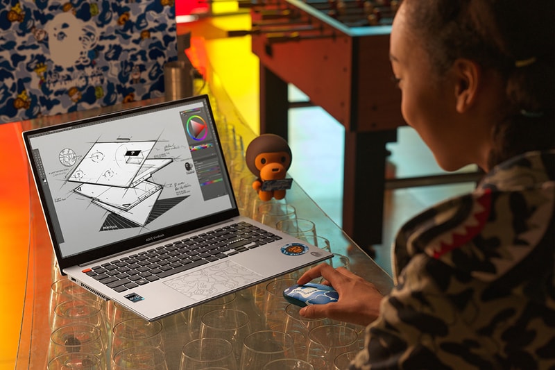 BAPE® x ASUS Drops 30th Anniversary Laptop | Hypebeast