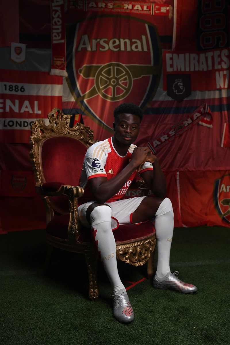 Bukayo Saka Hypebeast Interview Arsenal Away Kit | Hypebeast
