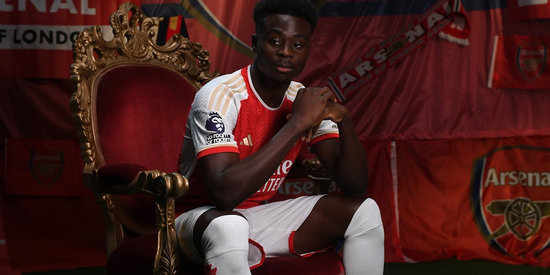 Bukayo Saka Hypebeast Interview Arsenal Away Kit | Hypebeast