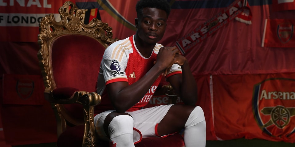 Bukayo Saka Hypebeast Interview Arsenal Away Kit | Hypebeast