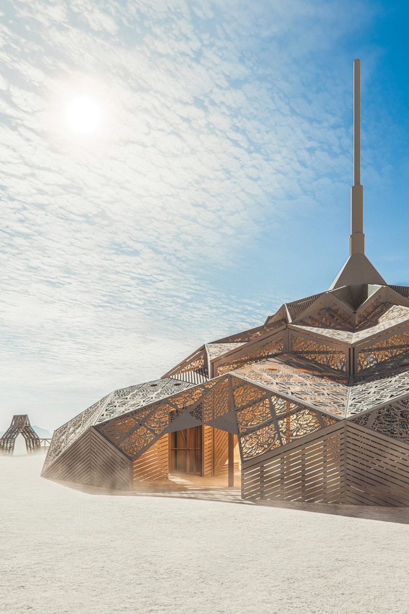 Burning Man Unveils Renderings for "Temple of Heart" | Hypebeast