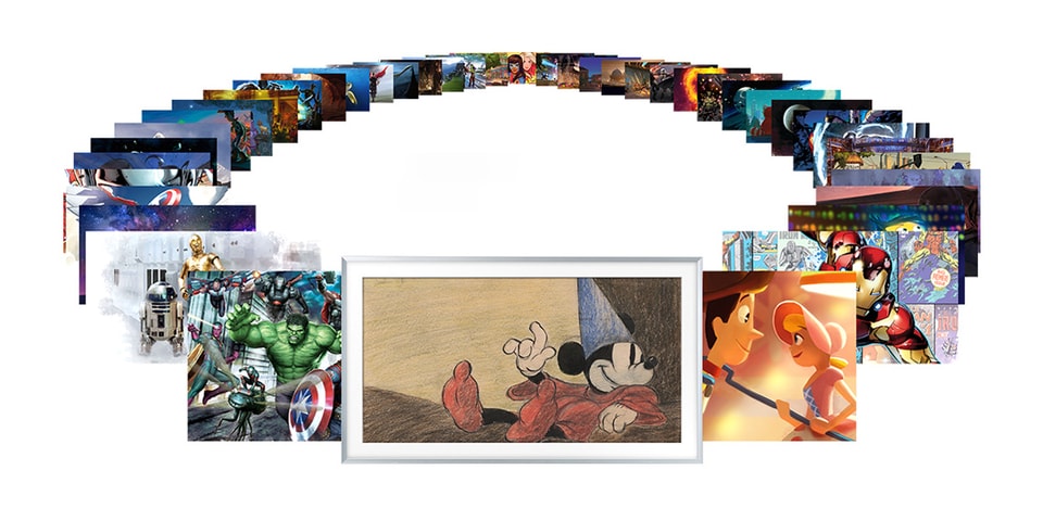 Disney100 Samsung The Frame TV Release Info | Hypebeast