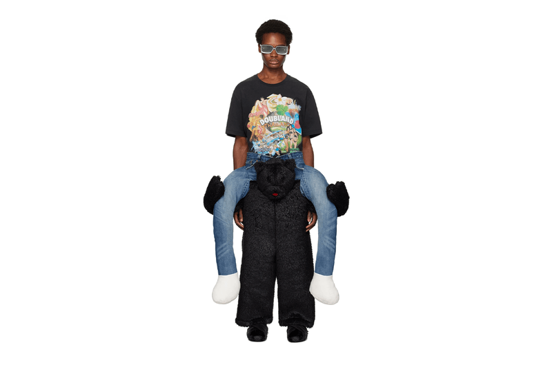 Doublet 'The Bear Carrying On You' Faux-Fur Trousers | Hypebeast