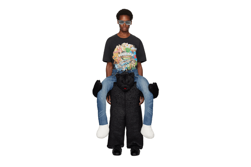 Doublet 'The Bear Carrying On You' Faux-Fur Trousers | Hypebeast