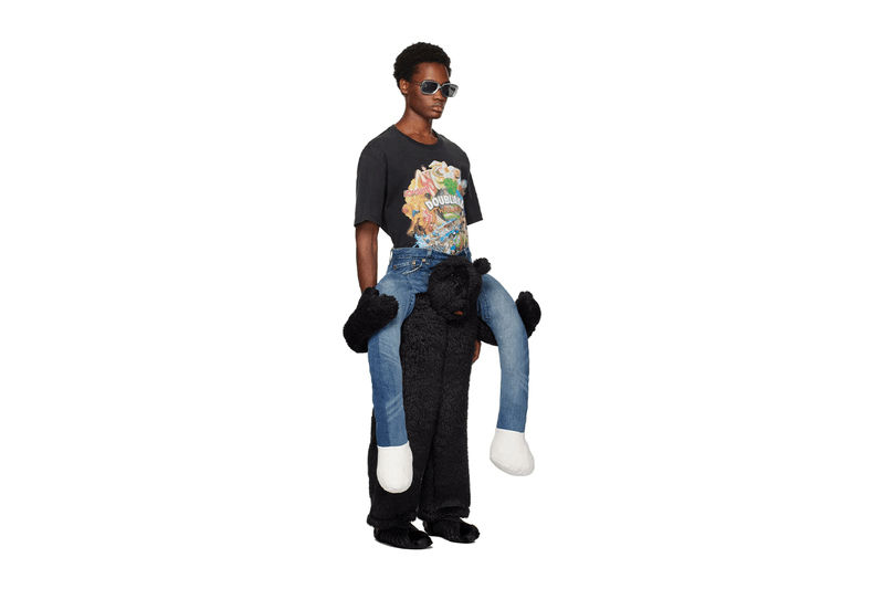 Doublet 'The Bear Carrying On You' Faux-Fur Trousers | Hypebeast