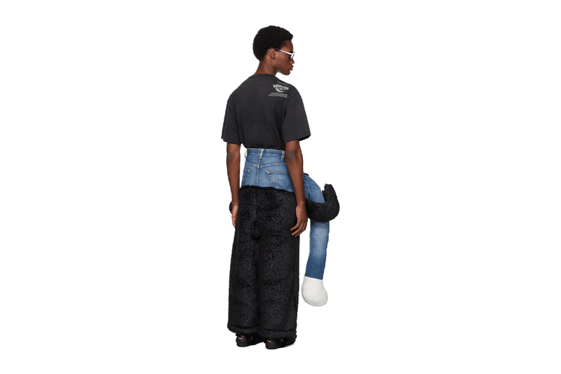 Doublet 'The Bear Carrying On You' Faux-Fur Trousers | Hypebeast