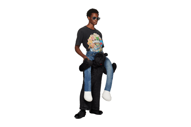 Doublet 'The Bear Carrying On You' Faux-Fur Trousers | Hypebeast