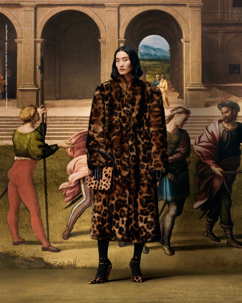 Ferragamo's Fall 2023 Campaign Is Adorned With Masterpieces | Hypebeast