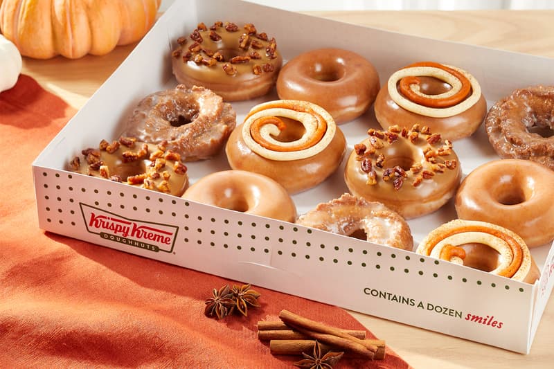 Krispy Kreme Pumpkin Spice Collection Info | Hypebeast