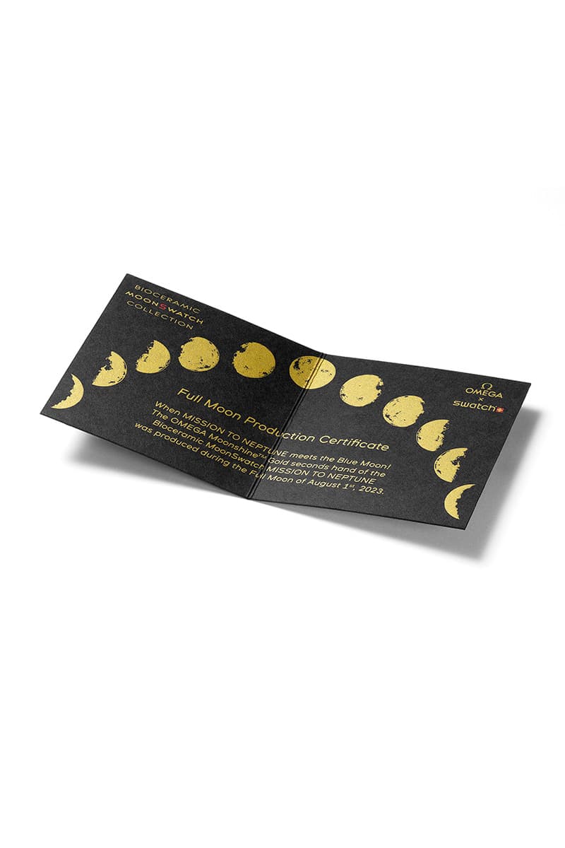 MoonSwatch Mission to Neptune Moonshine Gold | Hypebeast