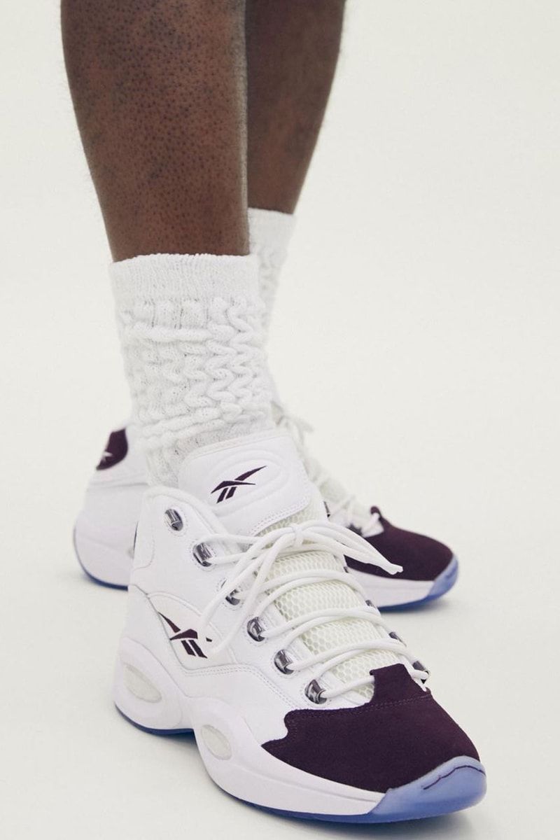 Packer Reebok Question Mid Burgundy Suede Release Date | Hypebeast
